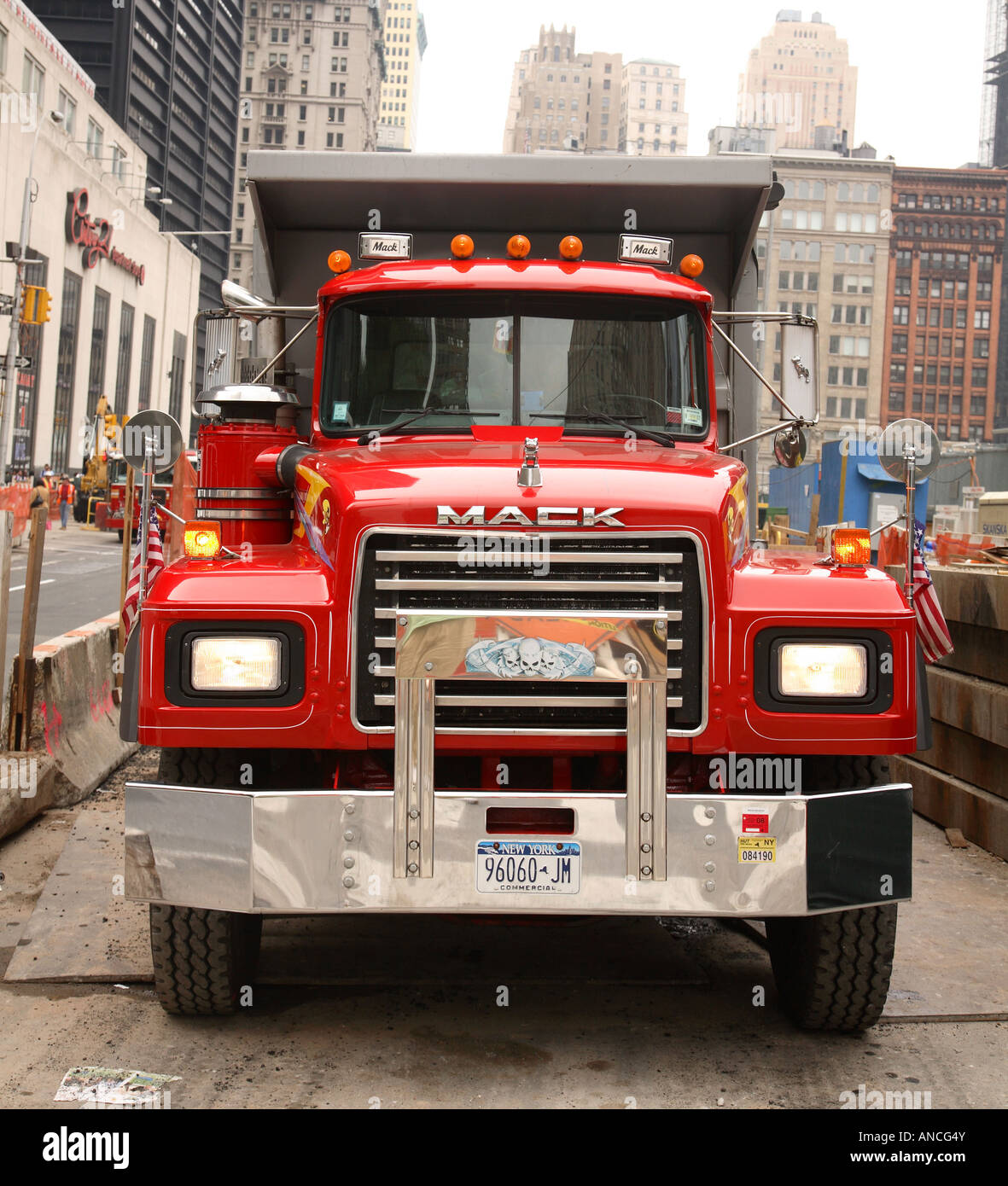 us truck ground zero Stock Photo - Alamy