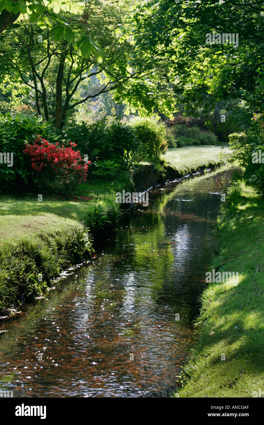 Bourne Stream, Bournemouth Gardens, Dorset, England, UK Stock Photo - Alamy
