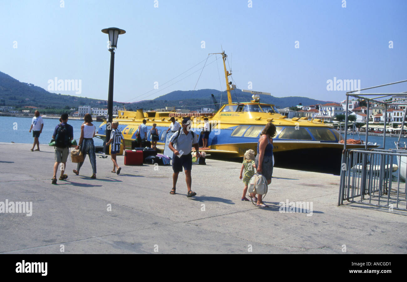 Flying Dolphin Hydrofoil Ferry Greece High Resolution Stock Photography and Images - Alamy