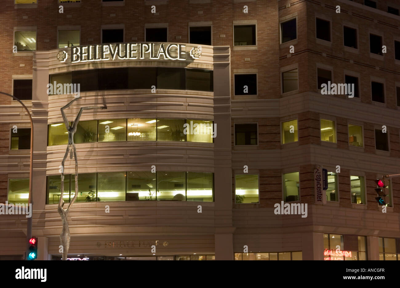 USA, WA, Bellevue, Downtown, Bellevue Place Stock Photo - Alamy
