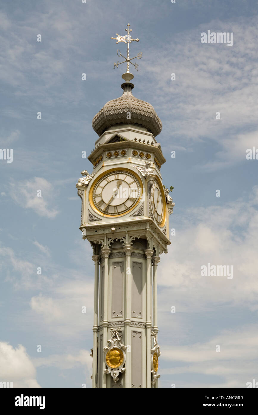 Brazil Para Belem Clocktower Stock Photo - Alamy