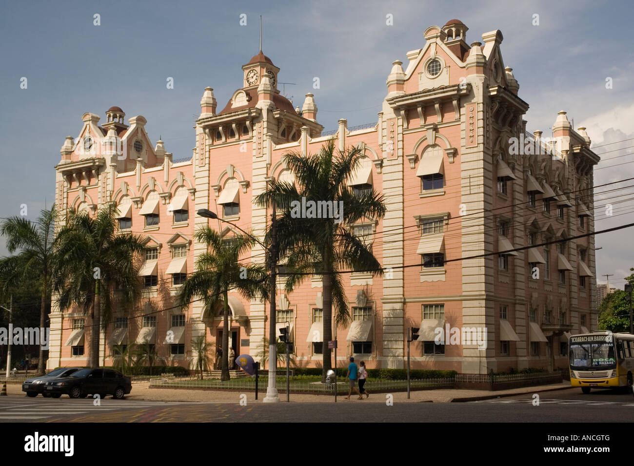 Brazil Para Belem Docks building Stock Photo - Alamy