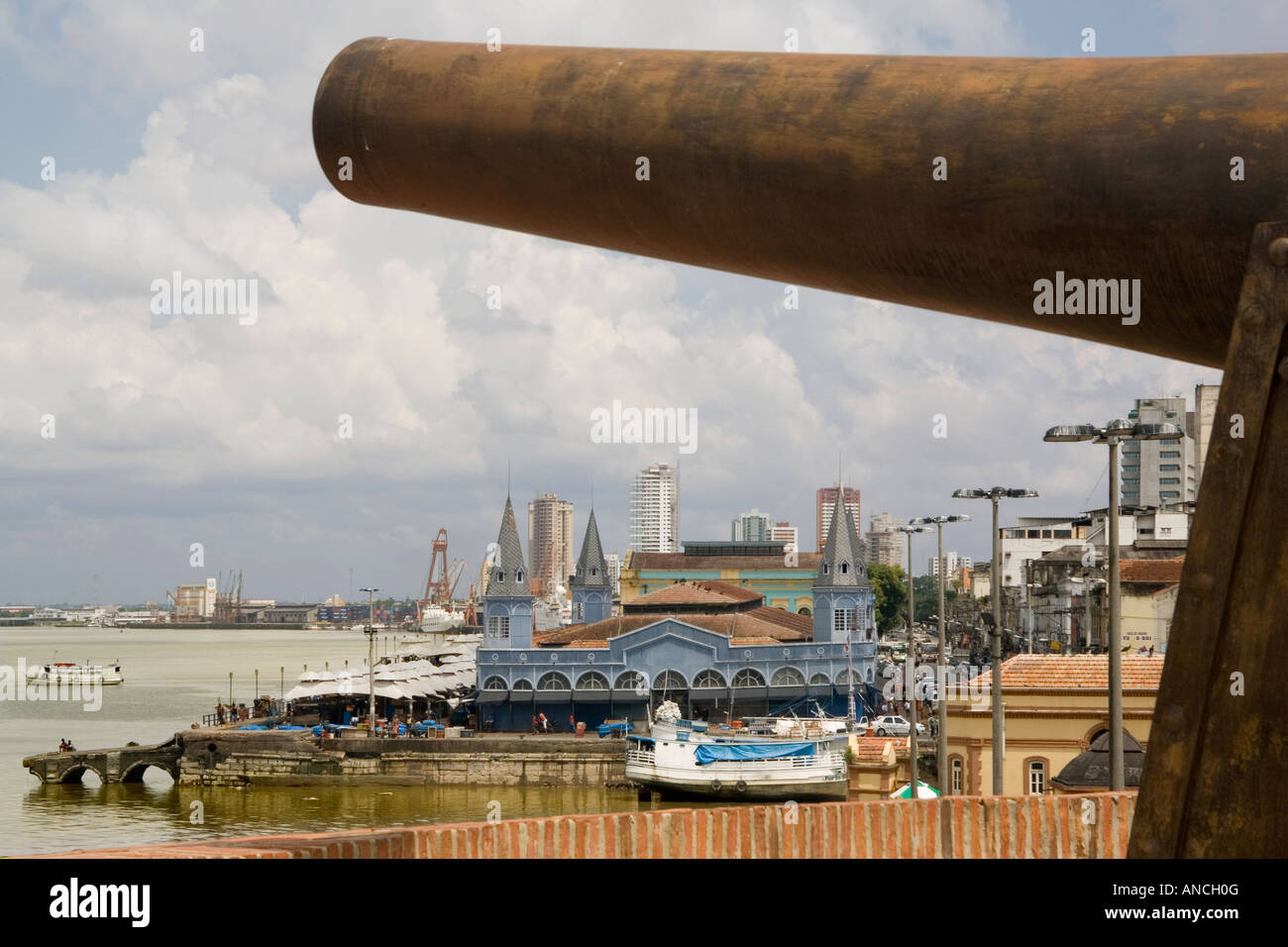 Brazil Para Belem Waterfront from citadel Stock Photo - Alamy