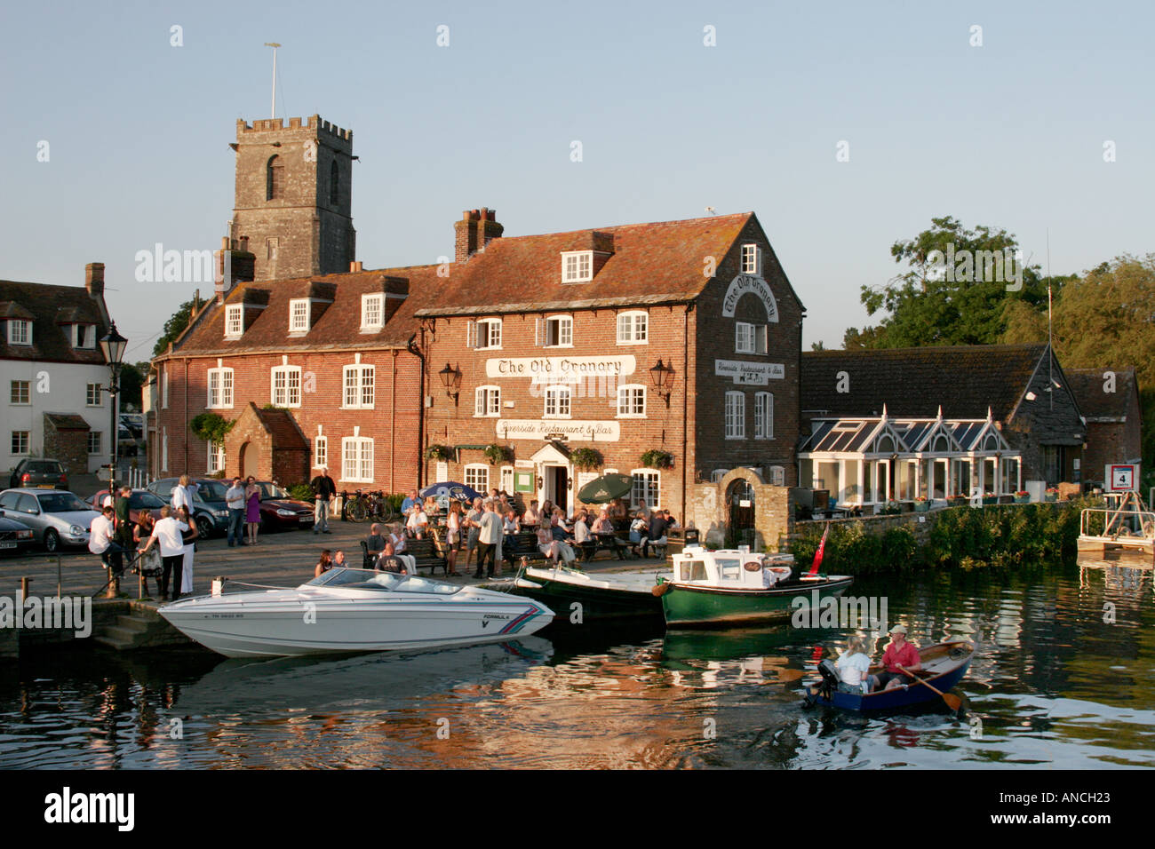 River Frome, Wareham, Dorset, England, UK Stock Photo - Alamy