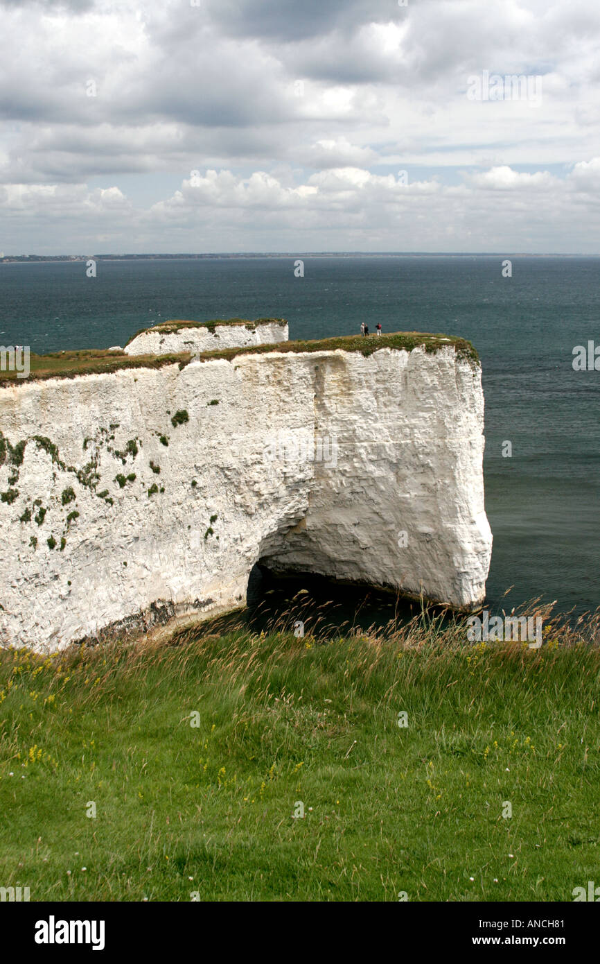 Old Harry Rocks, Swanage, Dorset, England, UK Stock Photo - Alamy
