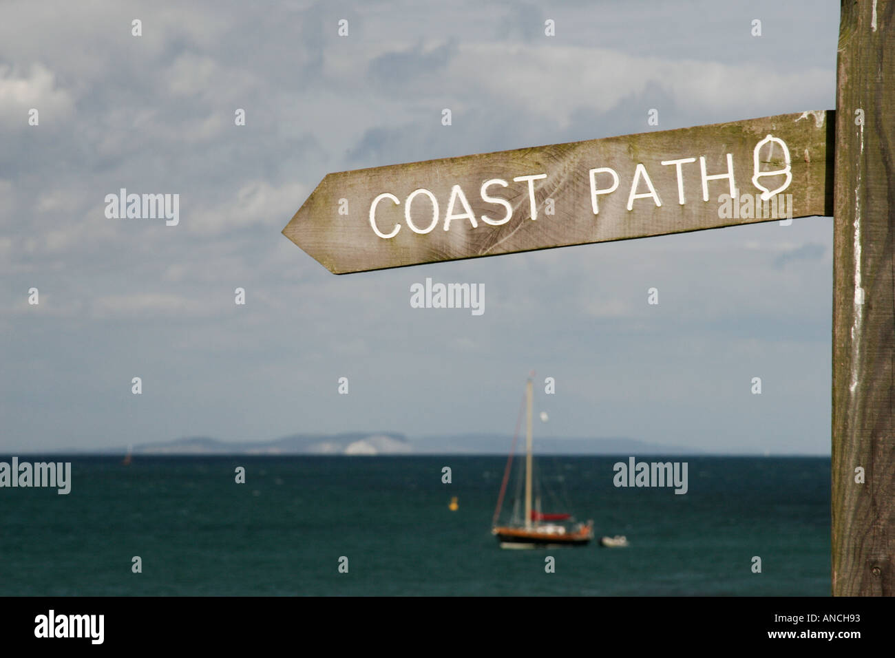 Swanage coast path hi-res stock photography and images - Alamy