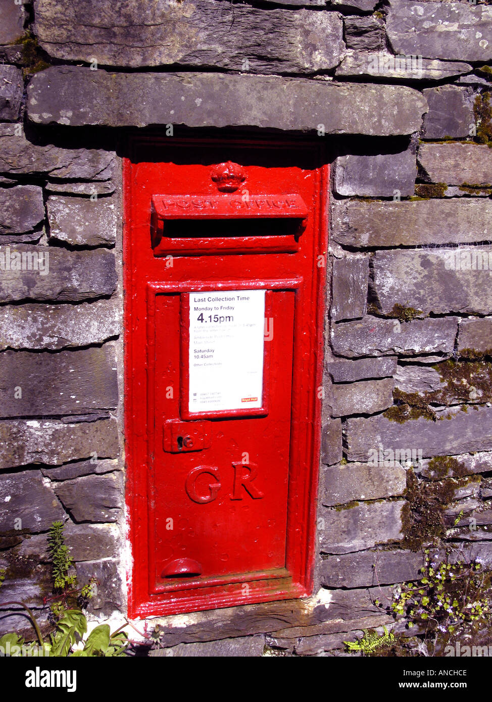 Old Post Box Stock Photo - Alamy