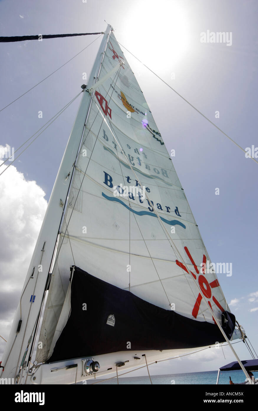 Barbados catamaran cruise hi-res stock photography and images - Alamy