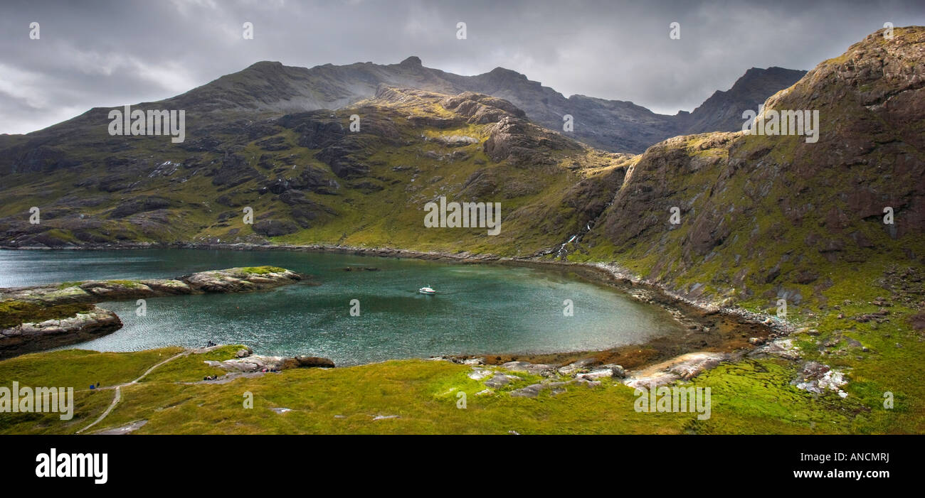 Loch Scavaig and Loch Coruisk in the Isle of Skye Scotland Stock Photo ...