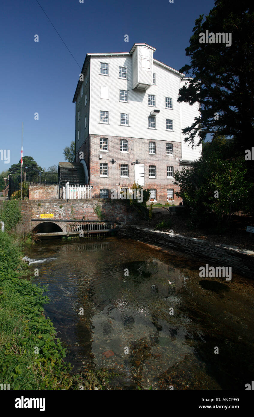 Corn mill water wheel hi-res stock photography and images - Alamy