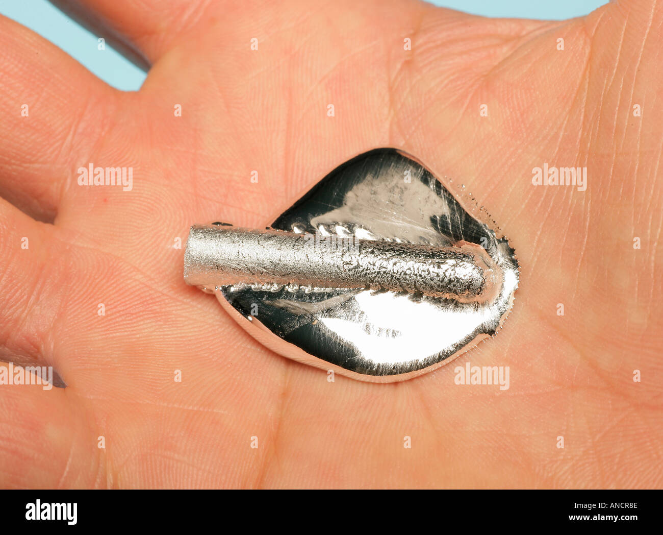 Gallium Melting In Hand