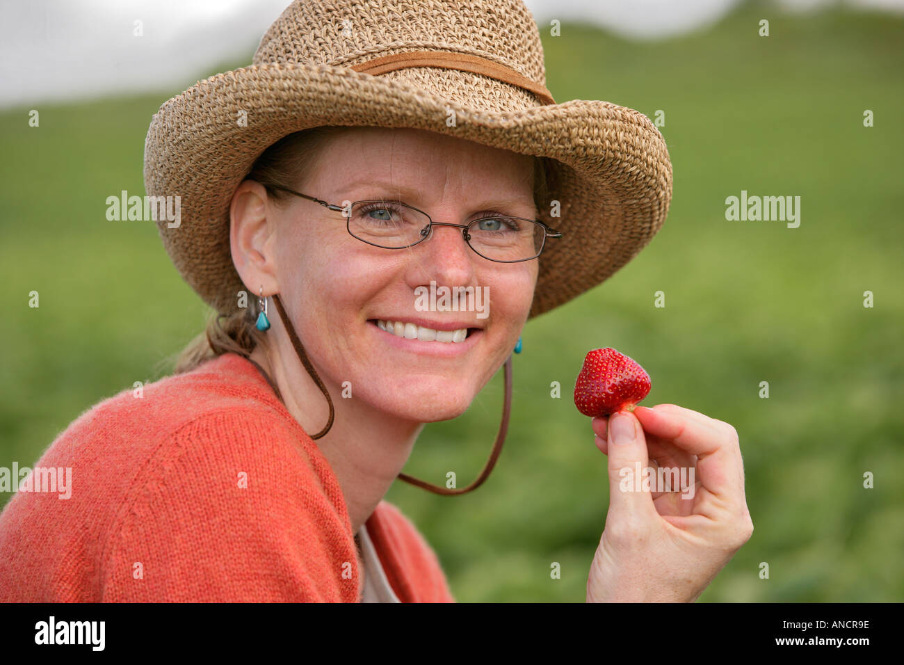 Strawberry picker hi-res stock photography and images - Alamy