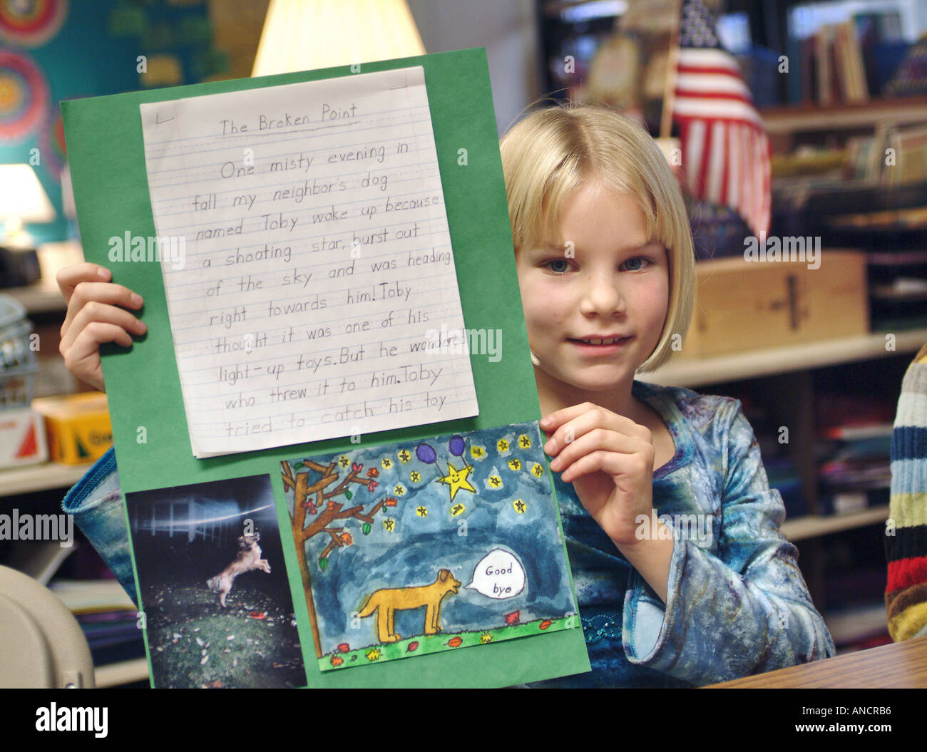 Children telling story at school hi-res stock photography and images ...