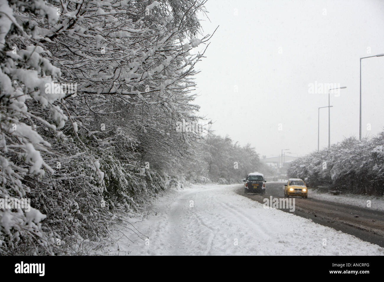 Northern ireland snow scene hi-res stock photography and images - Alamy