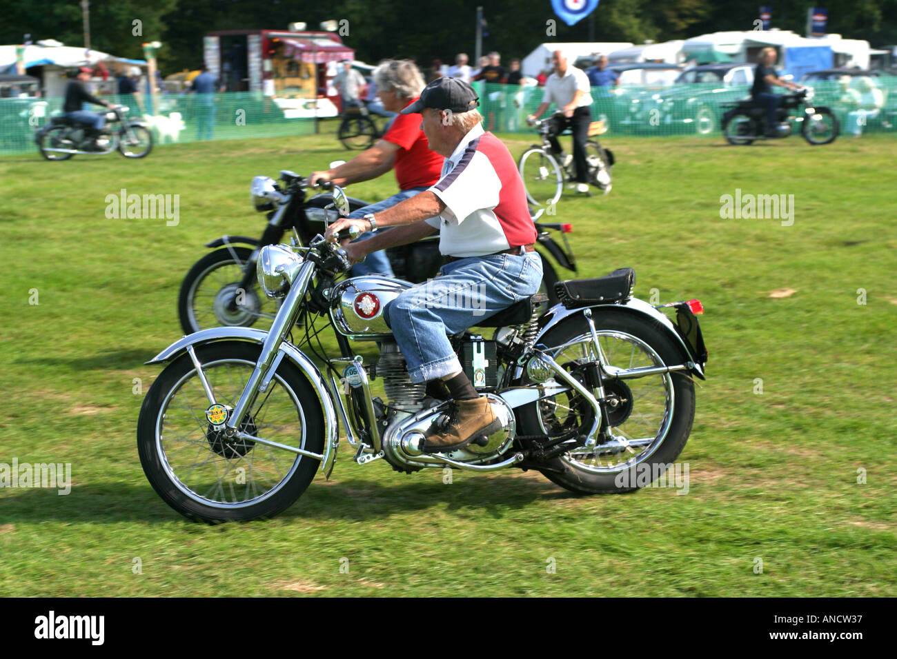 Classic British Motorcycles Stock Photo - Alamy