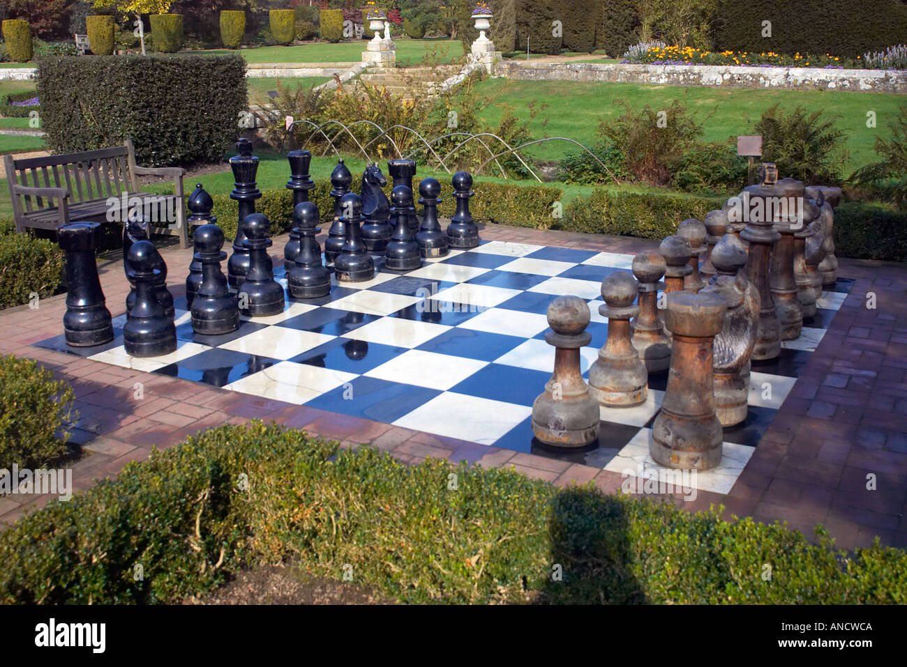 Giant chess board game outside hi-res stock photography and images - Alamy