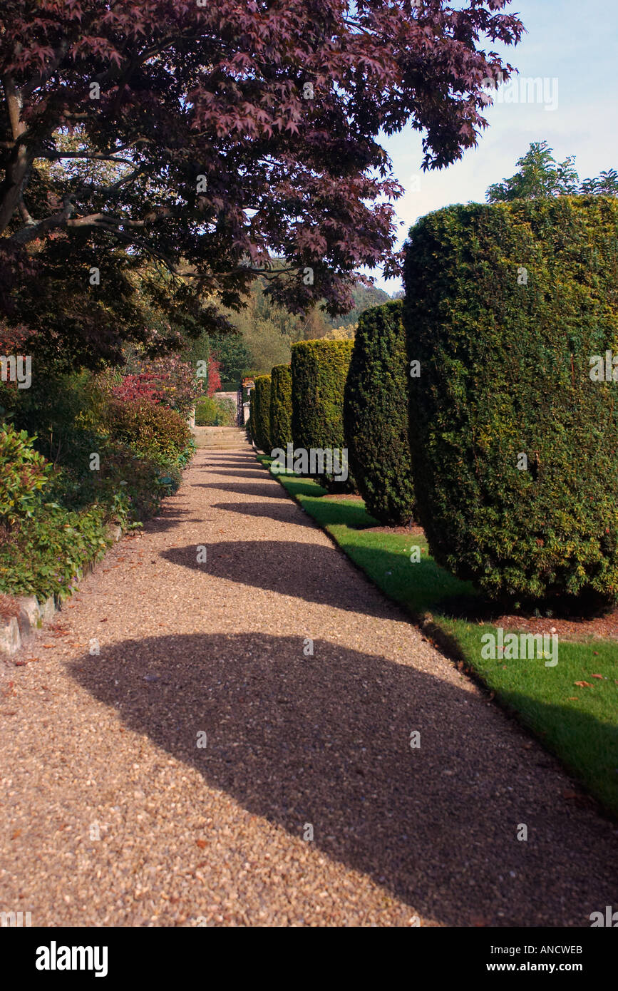 Groombridge Place Gardens Kent UK Stock Photo - Alamy