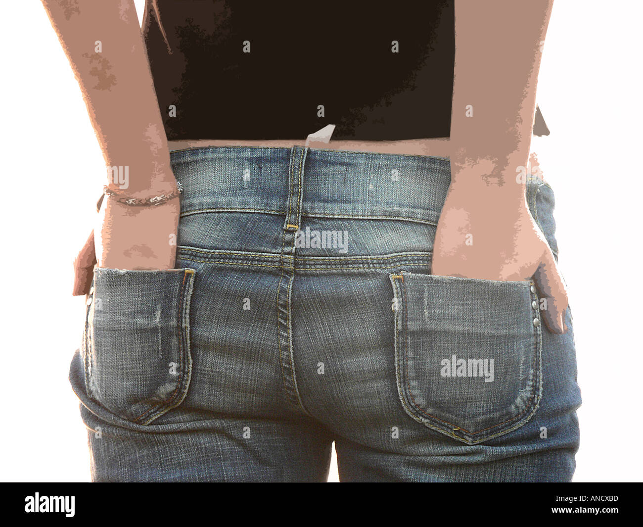 Hand in pocket Stock Photo - Alamy