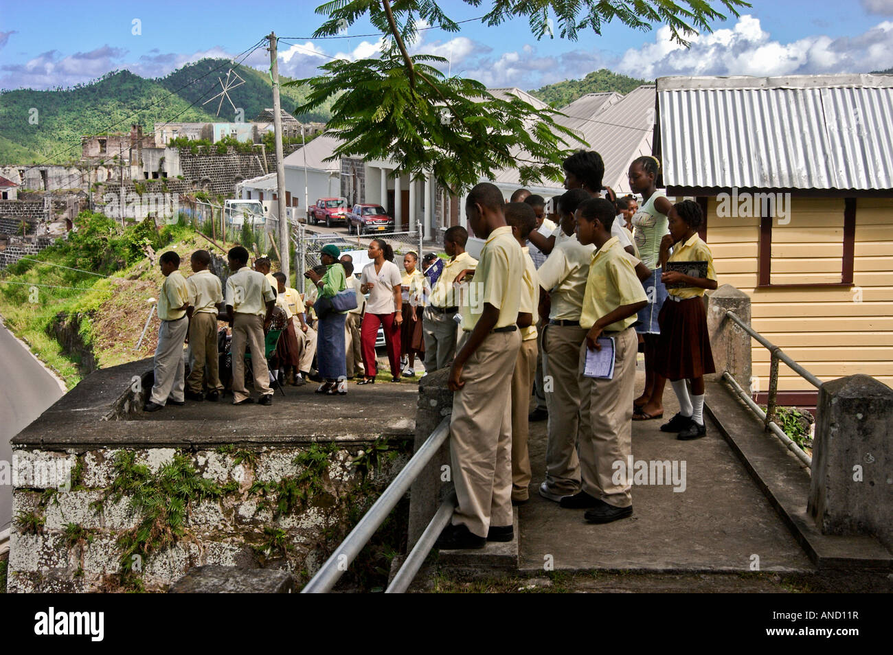 Grenada island st georges girl hi-res stock photography and images - Alamy