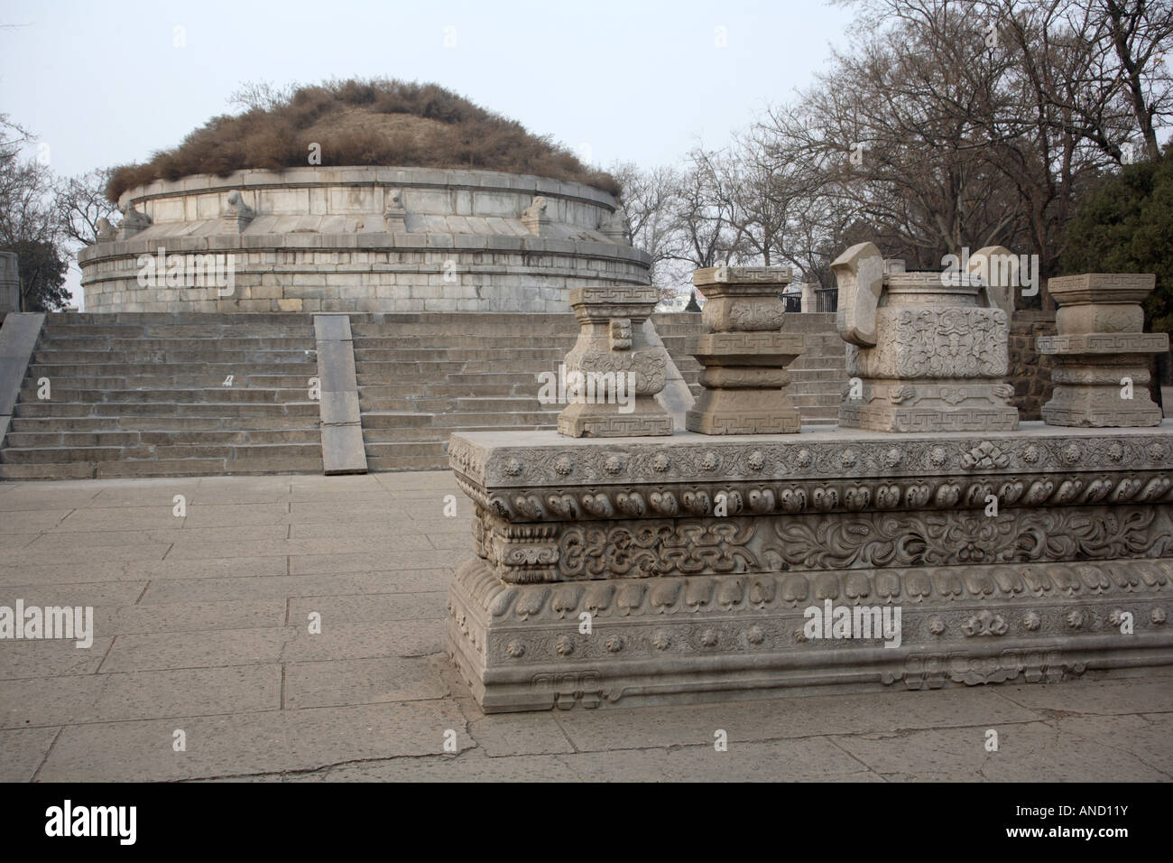 The tomb of Yuan Shikai former president of China Yuan deposed Sun ...