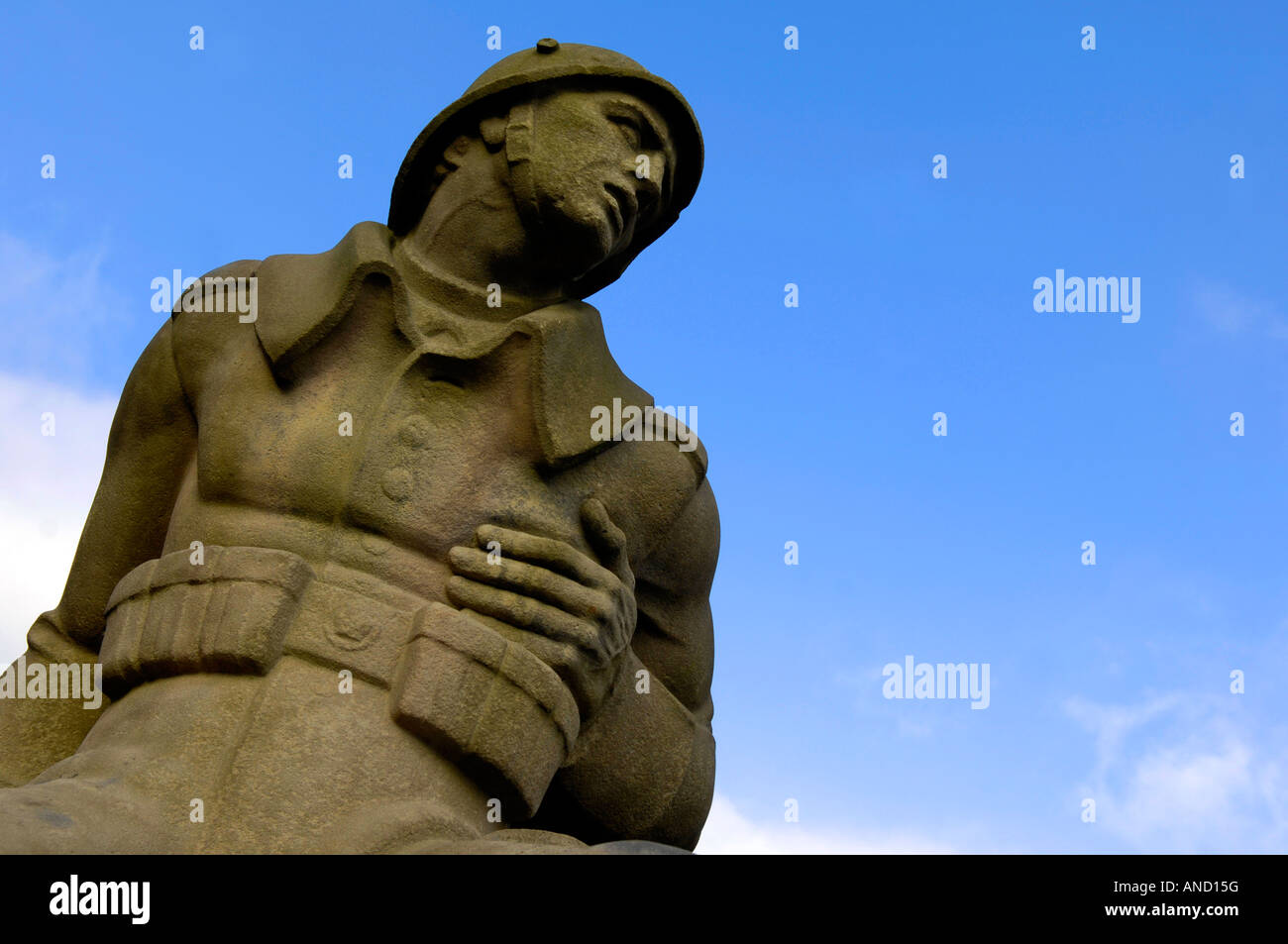 german soldier wehrmacht infanntryman stone world war two memorial ...