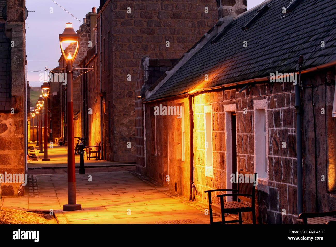 Footdee fittie aberdeen scotland uk hi-res stock photography and images ...