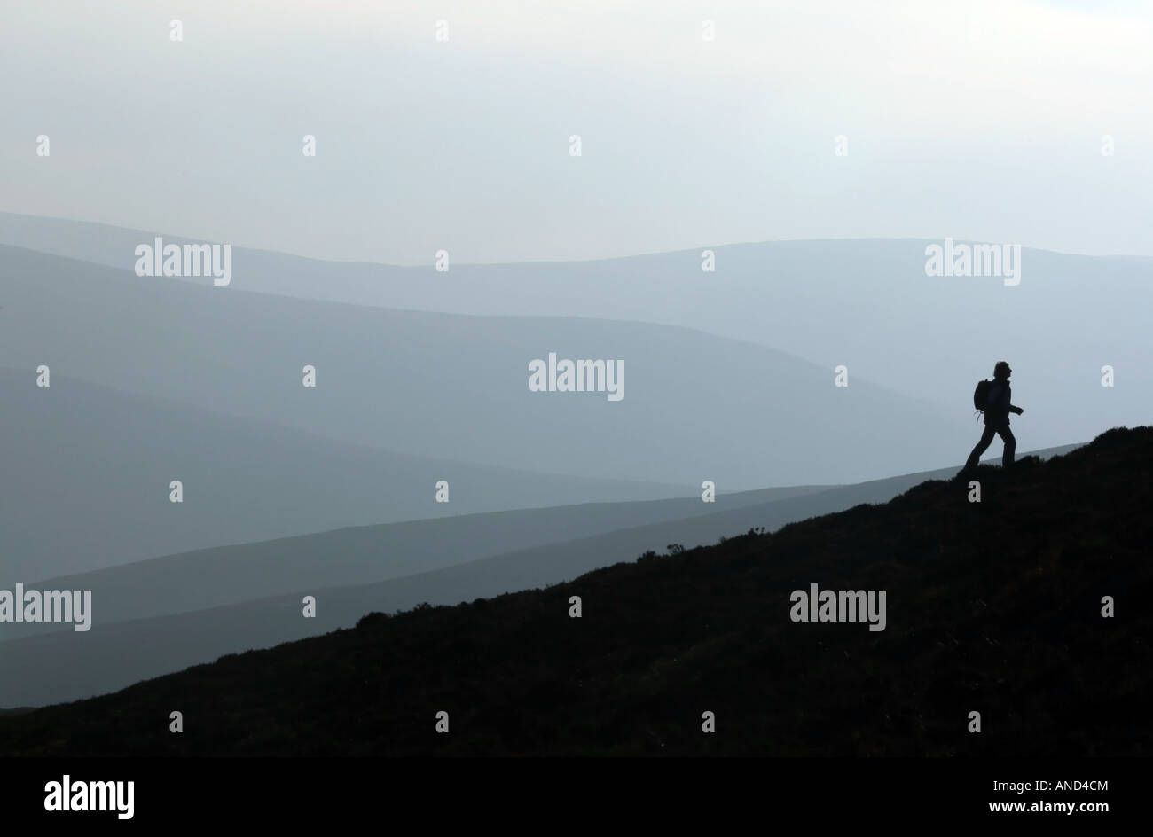 Hill walking country hi-res stock photography and images - Alamy