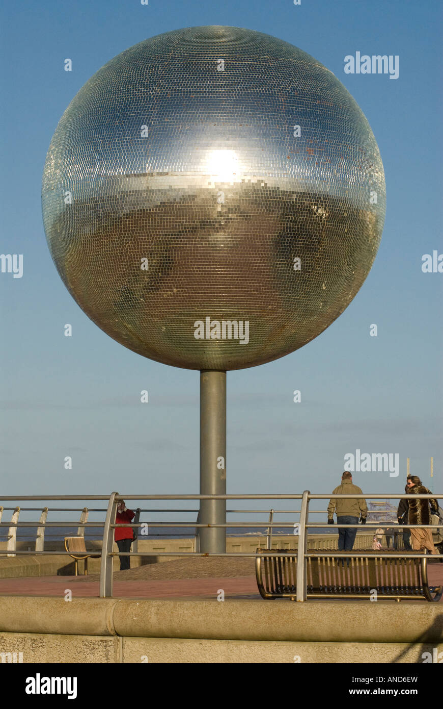 Giant Glitter Ball Stock Photo - Alamy