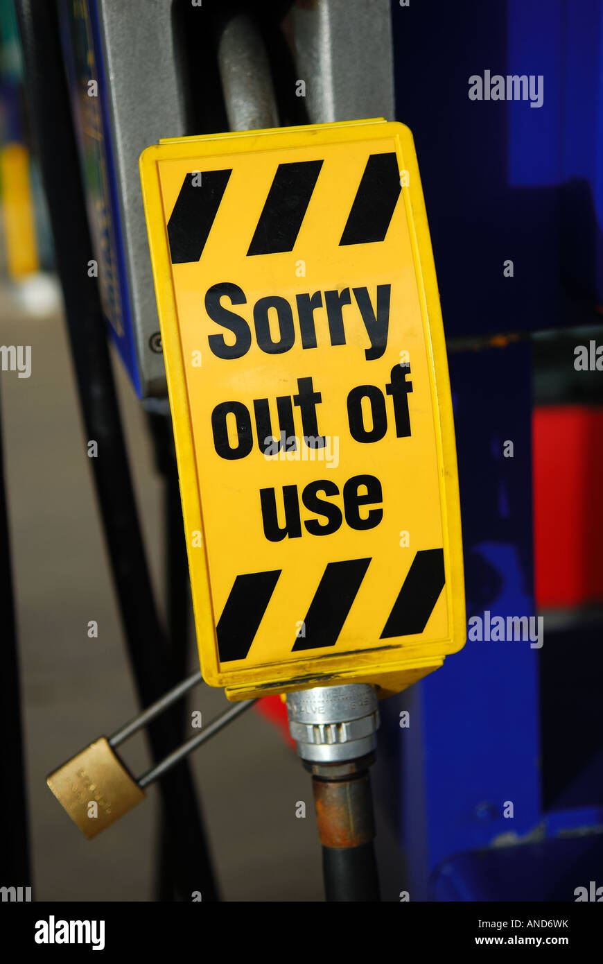 Empty diesel pump hi-res stock photography and images - Alamy