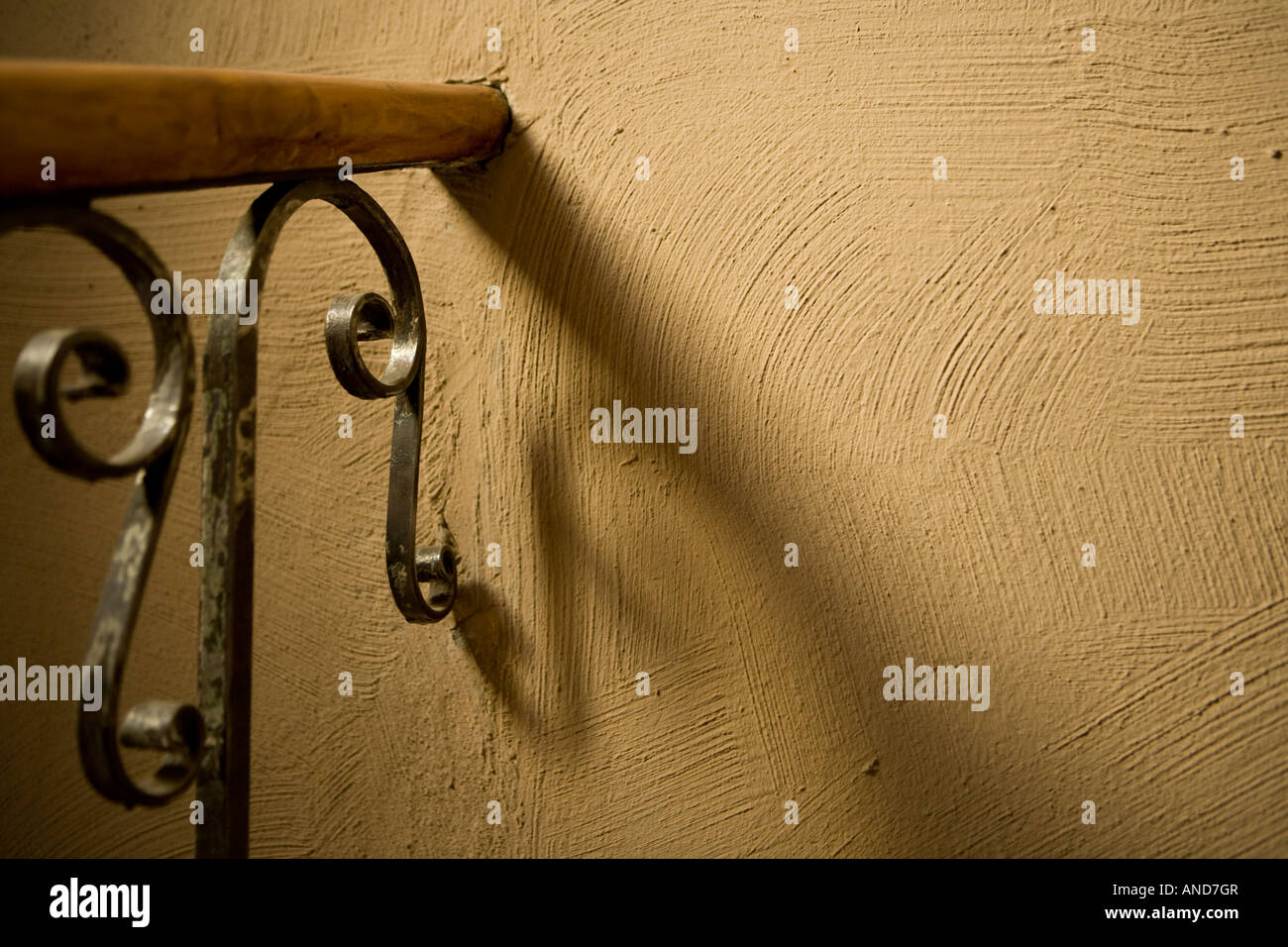 Old fashioned bannister hi-res stock photography and images - Alamy