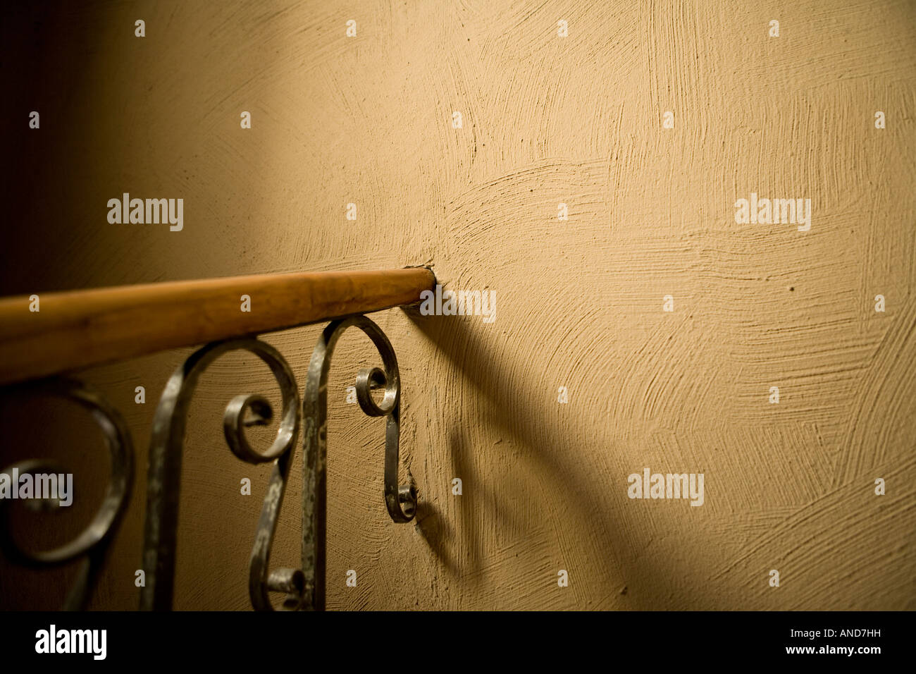 Old fashioned bannister hi-res stock photography and images - Alamy