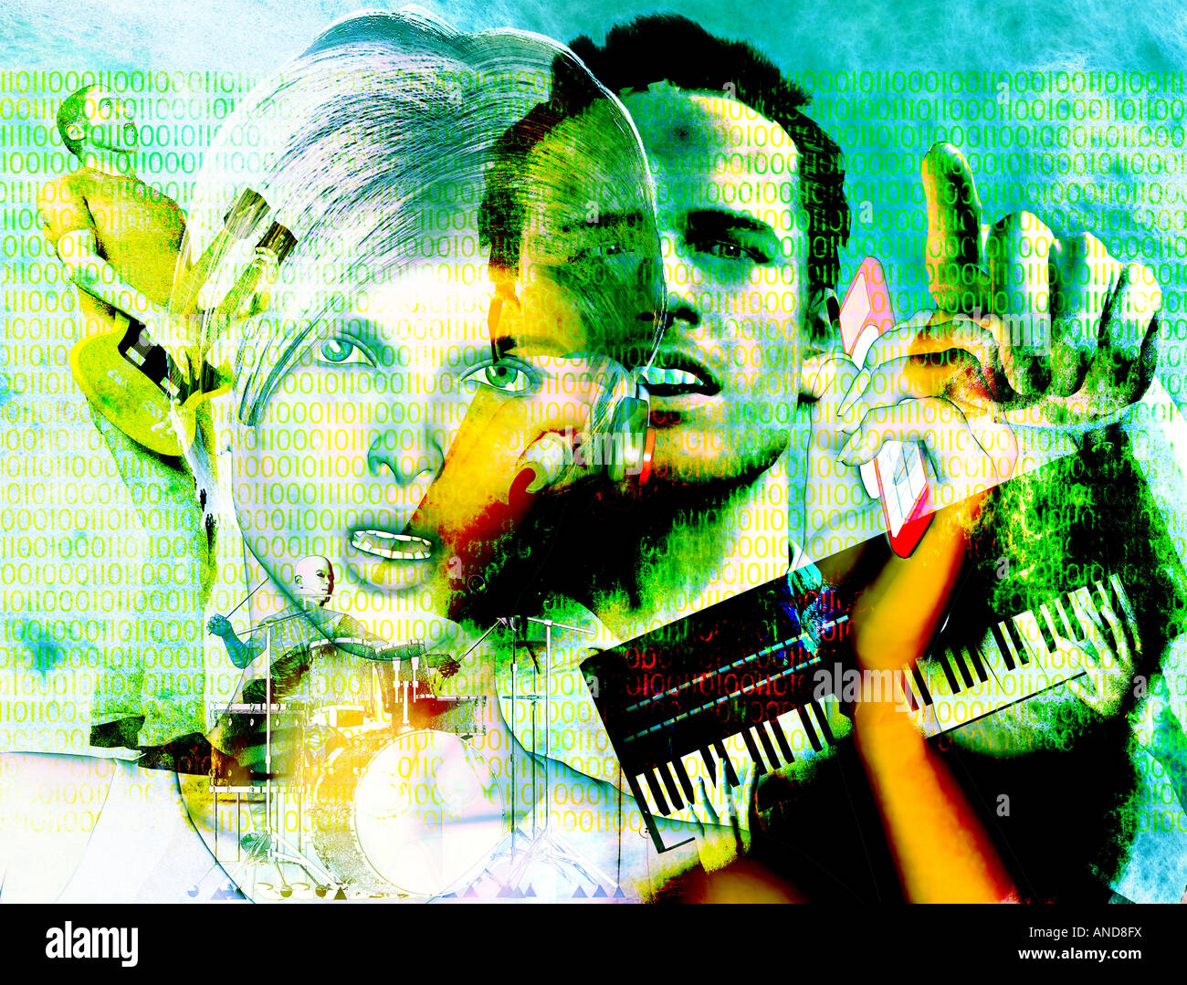 Music in the air Stock Photo - Alamy