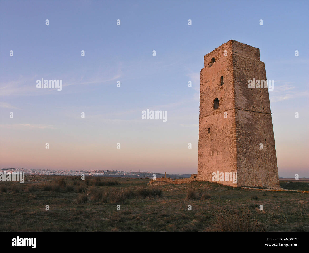 Watchtower of Castilnovo, Conil de la Frontera, Cádiz province ...