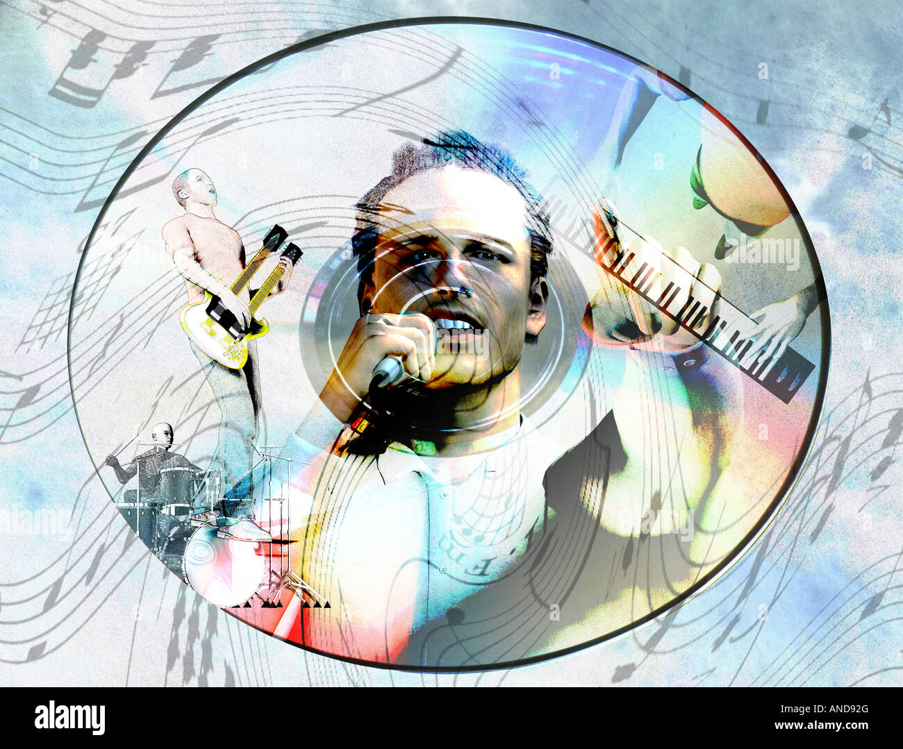 Music in the air Stock Photo - Alamy