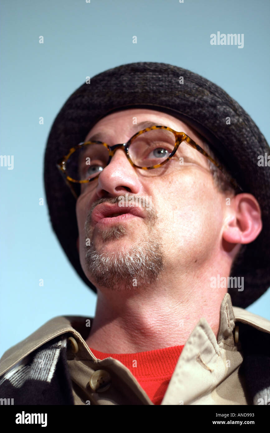 An actor experimenting with facial expressions Stock Photo - Alamy