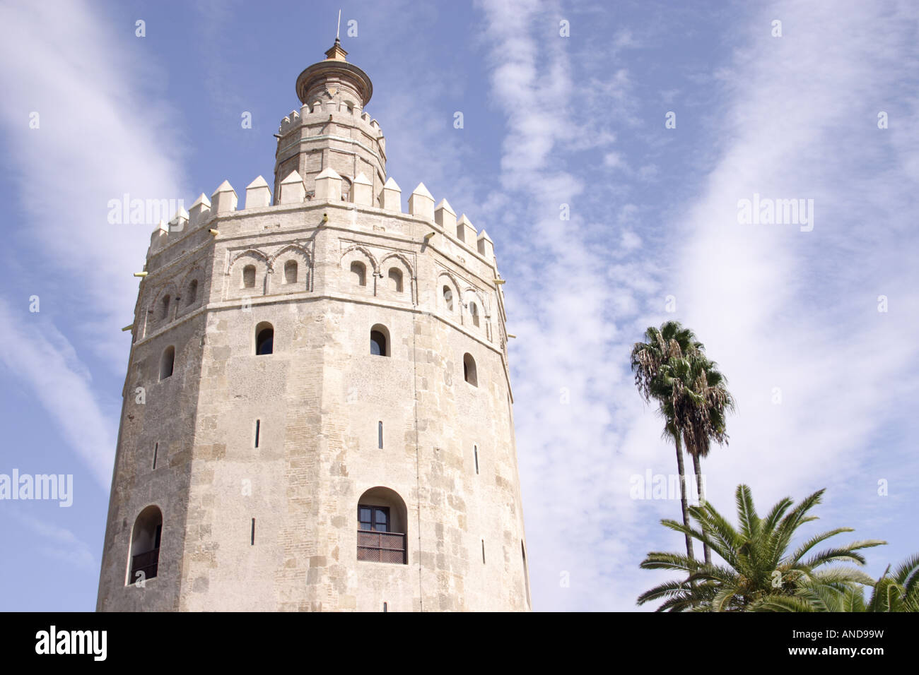 Torre del Oro Stock Photo - Alamy
