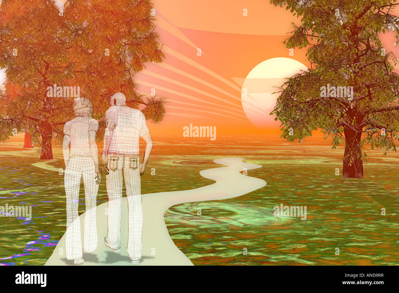 Avatars in digital virtual hi-res stock photography and images - Alamy