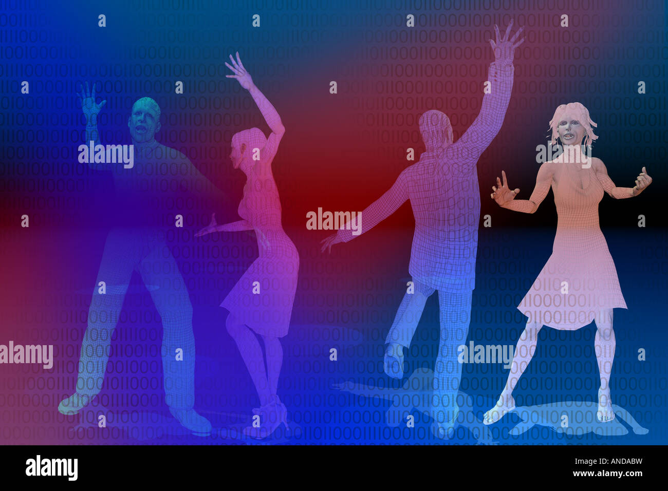 Virtual dance party hi-res stock photography and images - Alamy