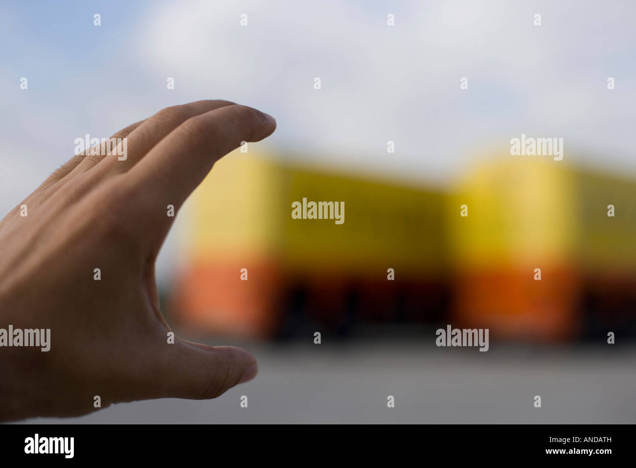 Illusion of distance hi-res stock photography and images - Alamy