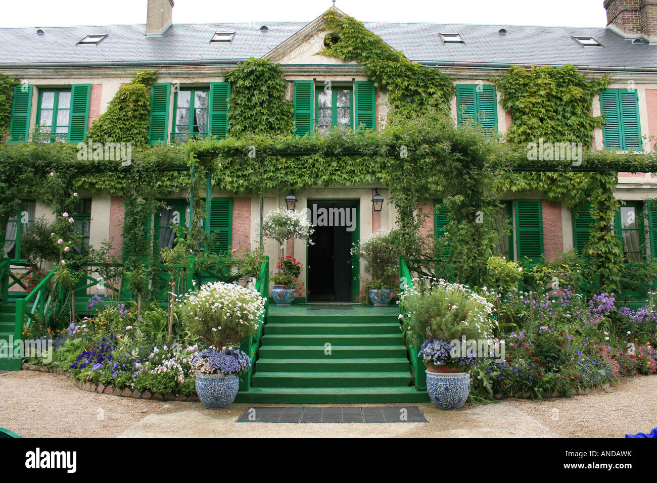 Claude Monet's House and Gardens, Giverny, France Stock Photo - Alamy