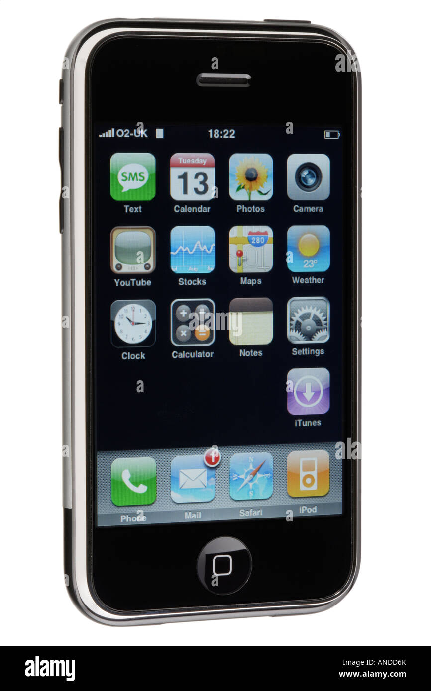 Communication iphone Cut Out Stock Images & Pictures - Alamy