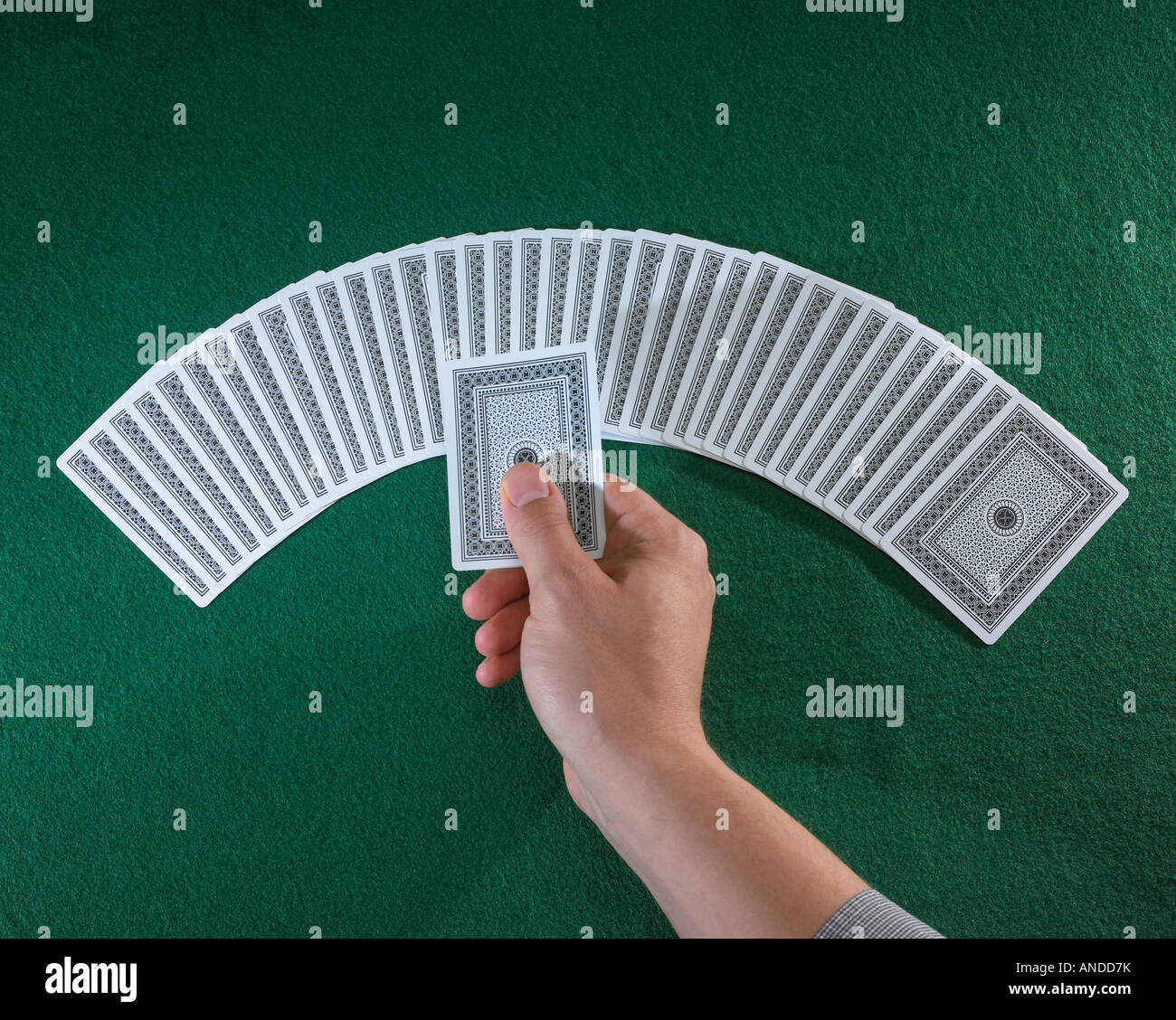 Playing cards fan hi-res stock photography and images - Alamy