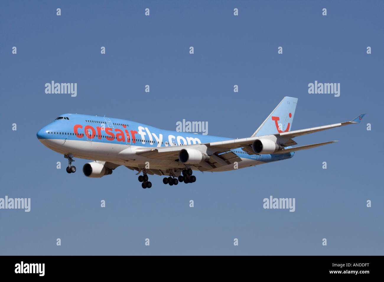 Corsairfly Boeing 747-400 Stock Photo - Alamy