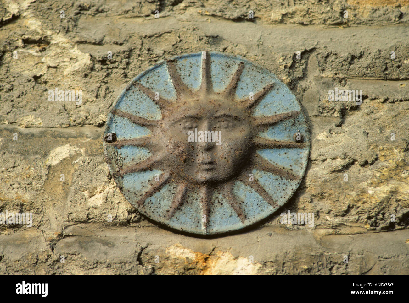 Sun fire insurance plaque hi-res stock photography and images - Alamy