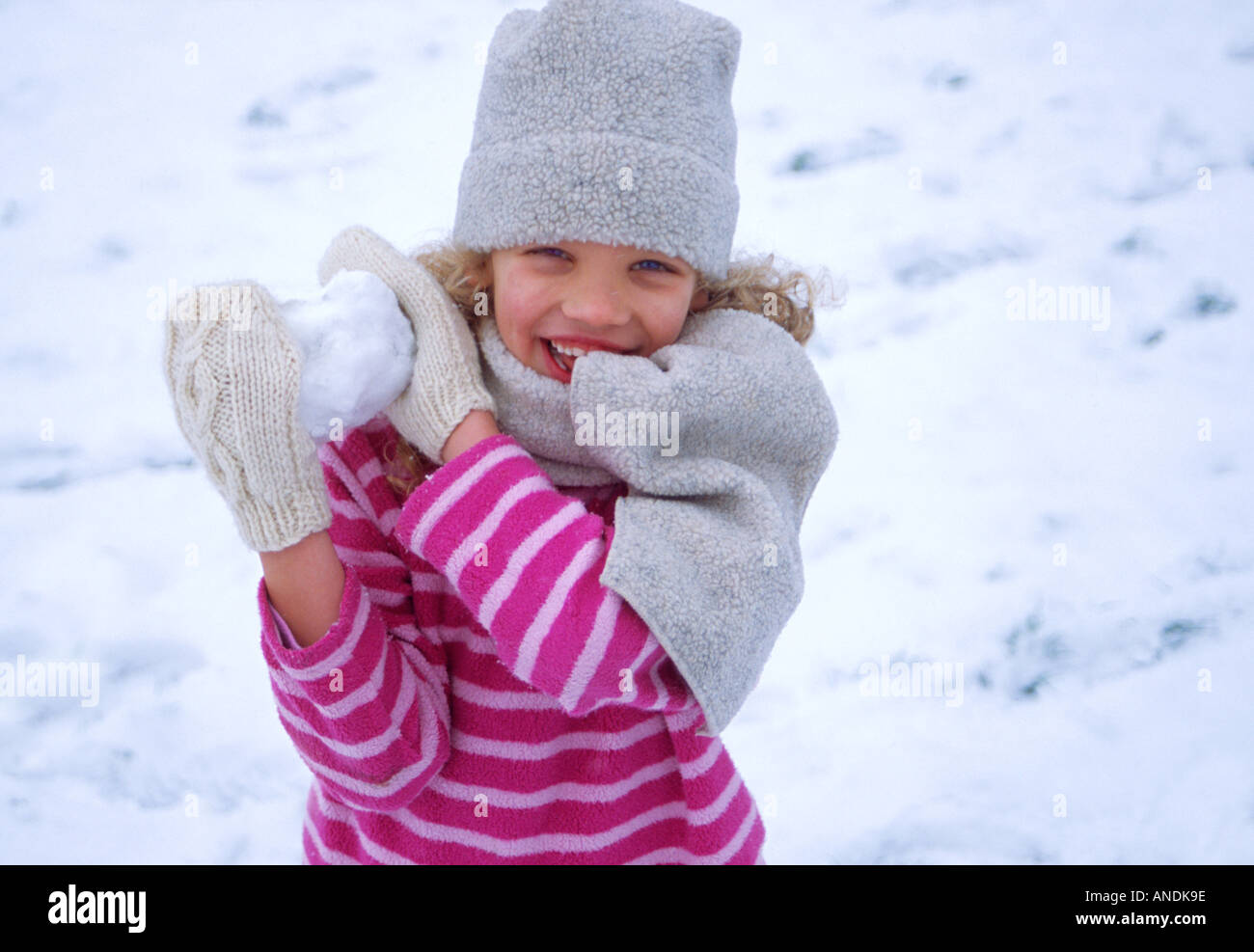 Red cheeks snow hi-res stock photography and images - Alamy