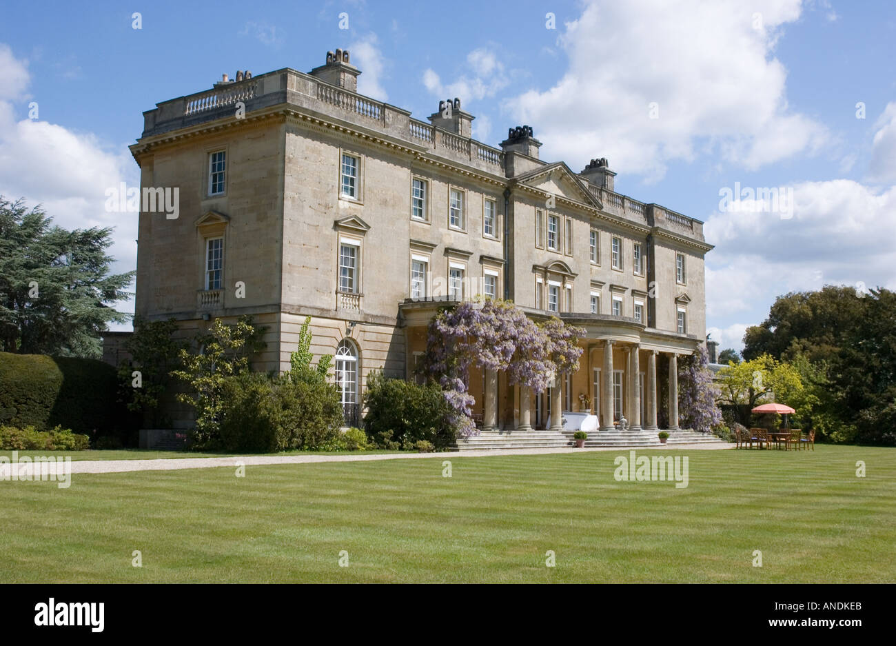 Exbury House home of the Rothschild family Exbury Hampshire England ...