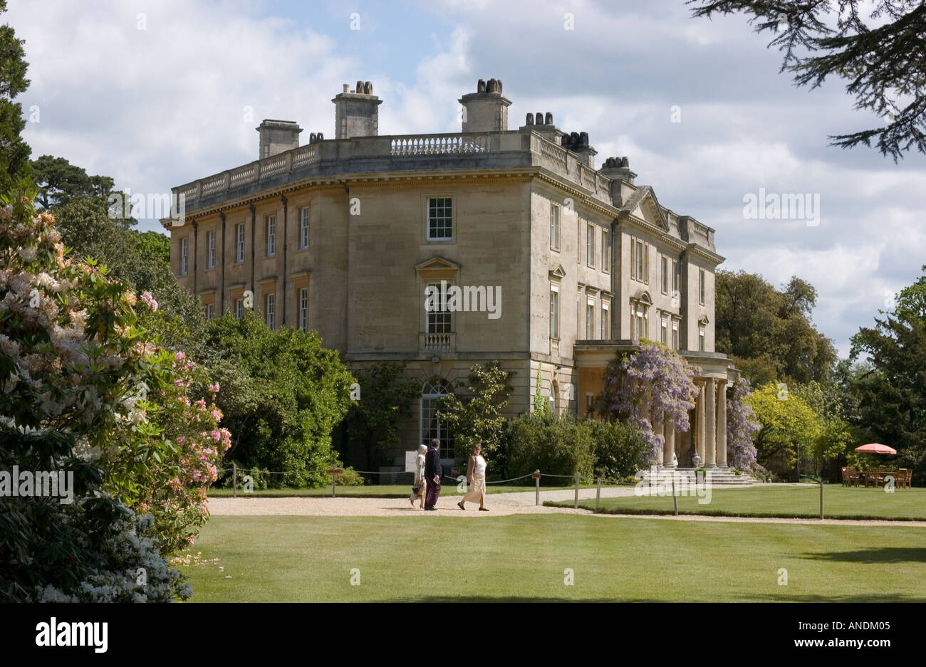 Exbury House home of the Rothschild family Exbury Hampshire England ...