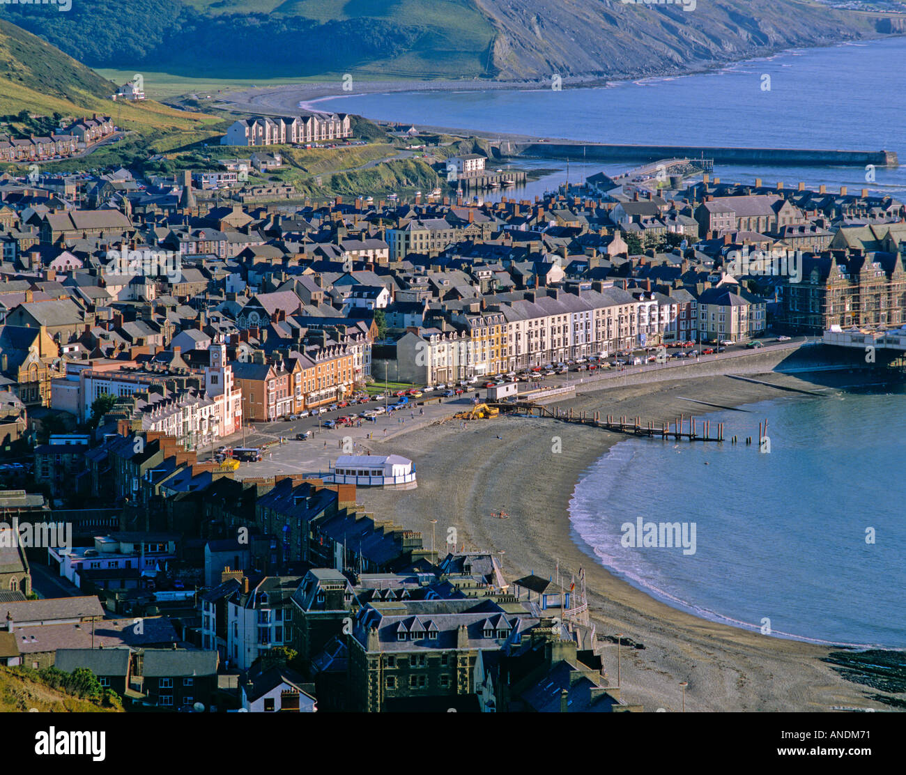 Aberystwyth Town Centre Stock Photos & Aberystwyth Town Centre Stock ...