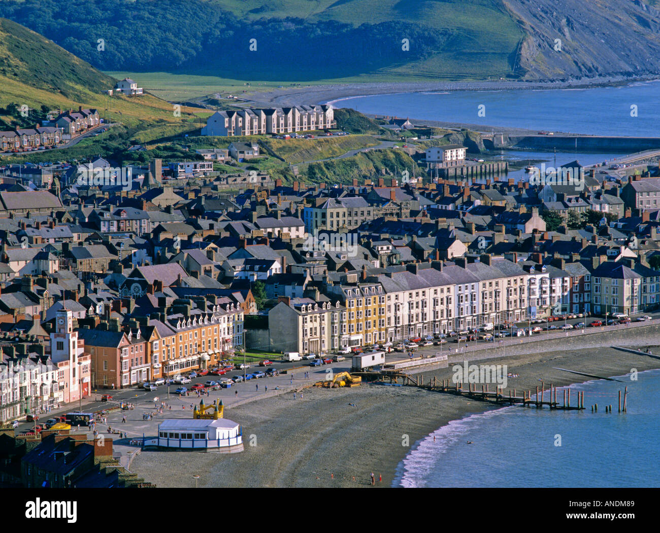 Aberystwyth wales town centre hi-res stock photography and images - Alamy
