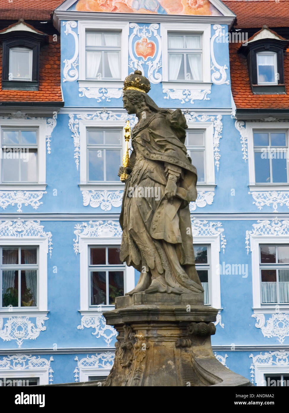 Bamberg sculpture stone bridge hi-res stock photography and images - Alamy